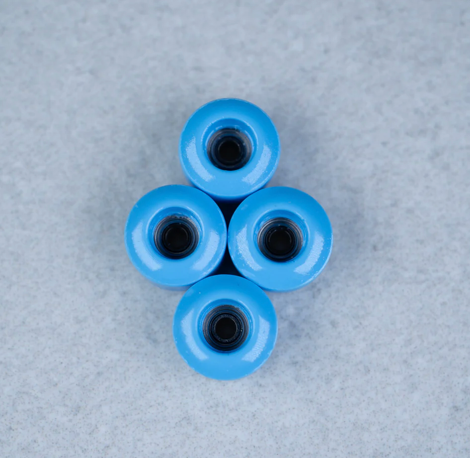 "Classic" 7.6 mm Arctic Blue Maple Wheels til fingerboard – LEOS